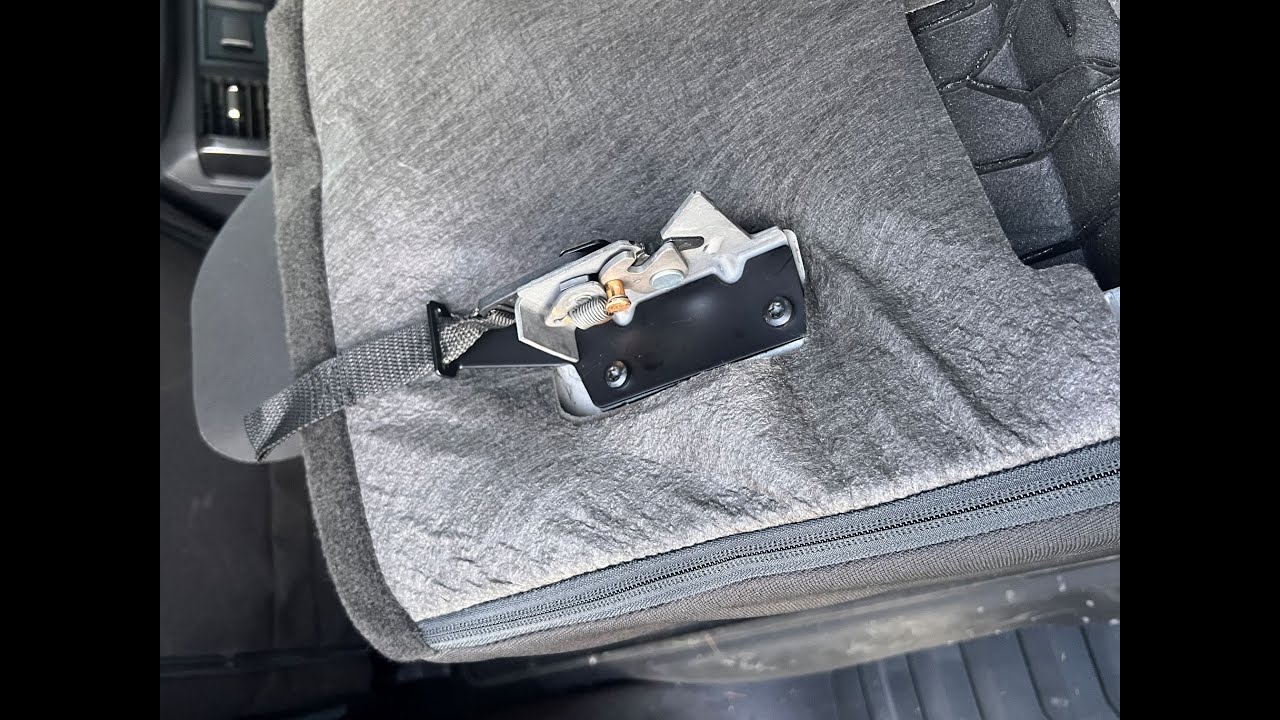 BuiltRight F150 Rear Seat Release Install - YouTube