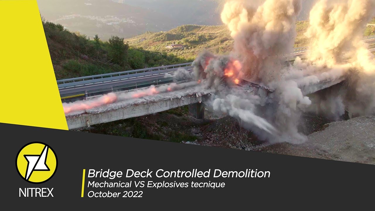 116 - NITREX - Bridge deck controlled demolition - Explosives VS ...