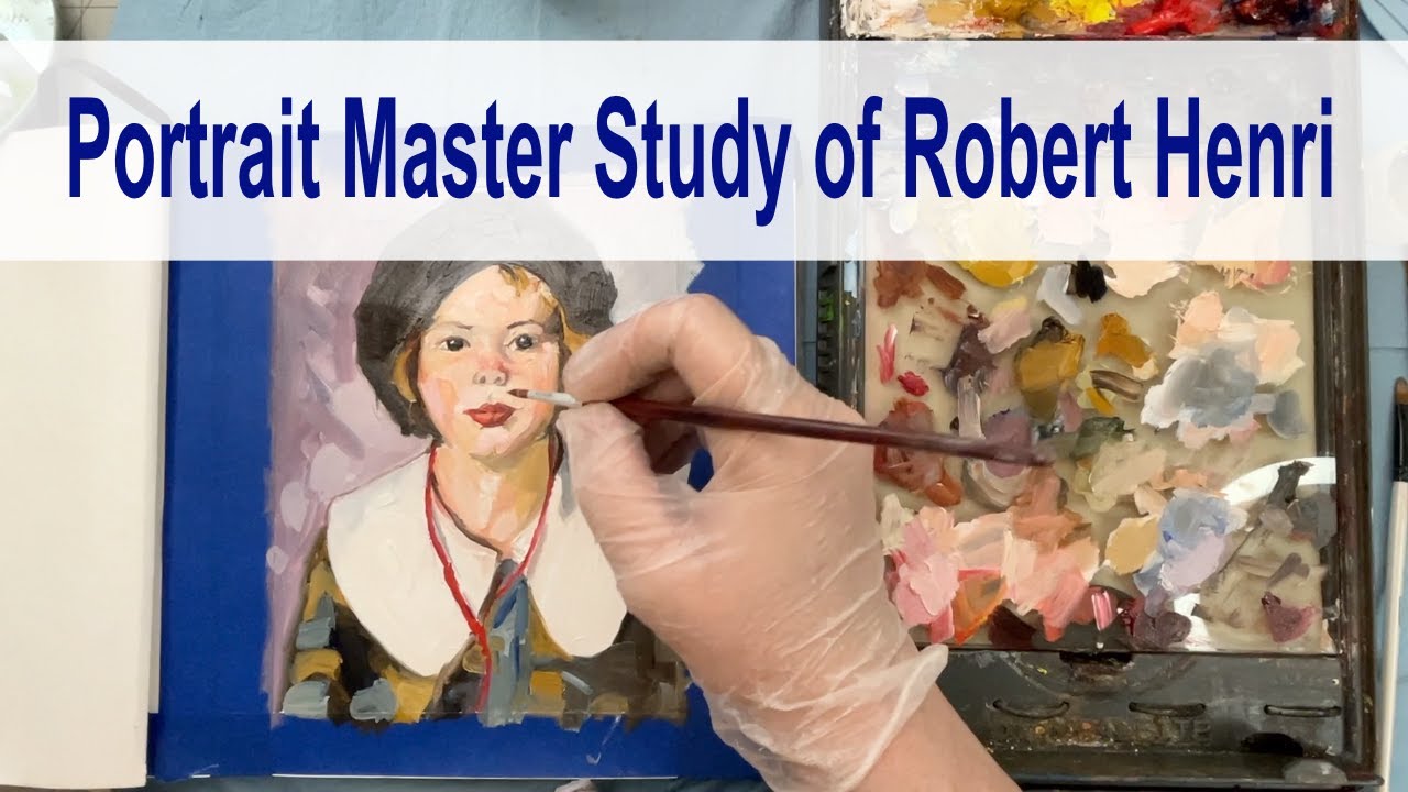 Practice to Improve Your Art Skills Robert Henri Loose Brush Strokes ...