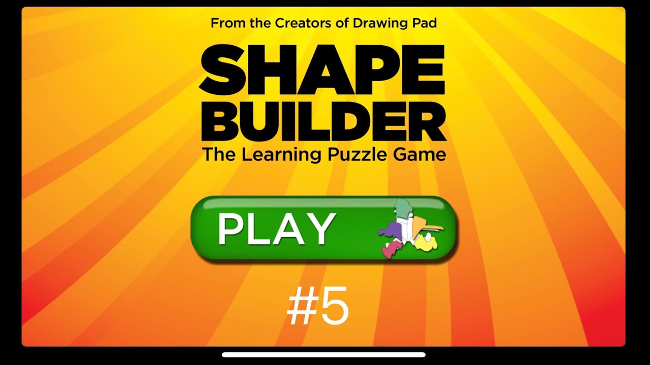 Play puzzle Game For Kids - shapebuilder#5- Learning Games For Toddlers ...