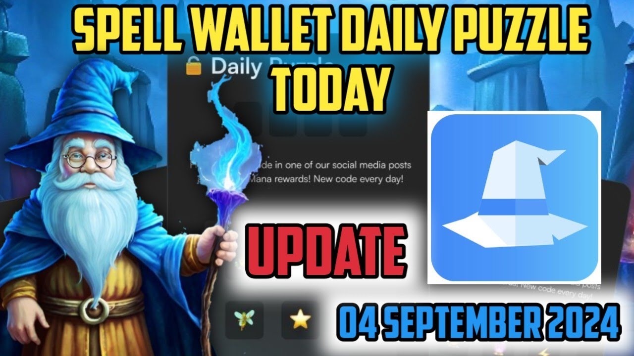 Spell Wallet Daily Puzzle Luck Code 4 September |Spell Wallet Today Puzzle Cards|Spell Wallet ...