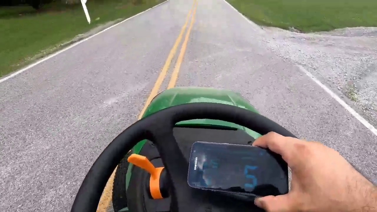 John Deer riding mower top speed 🍃🍃🍃 - YouTube