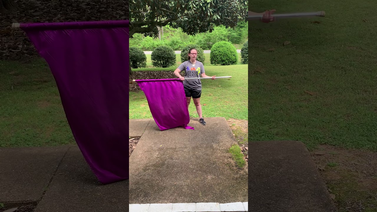 Brooks Color Guard Flat Toss - YouTube