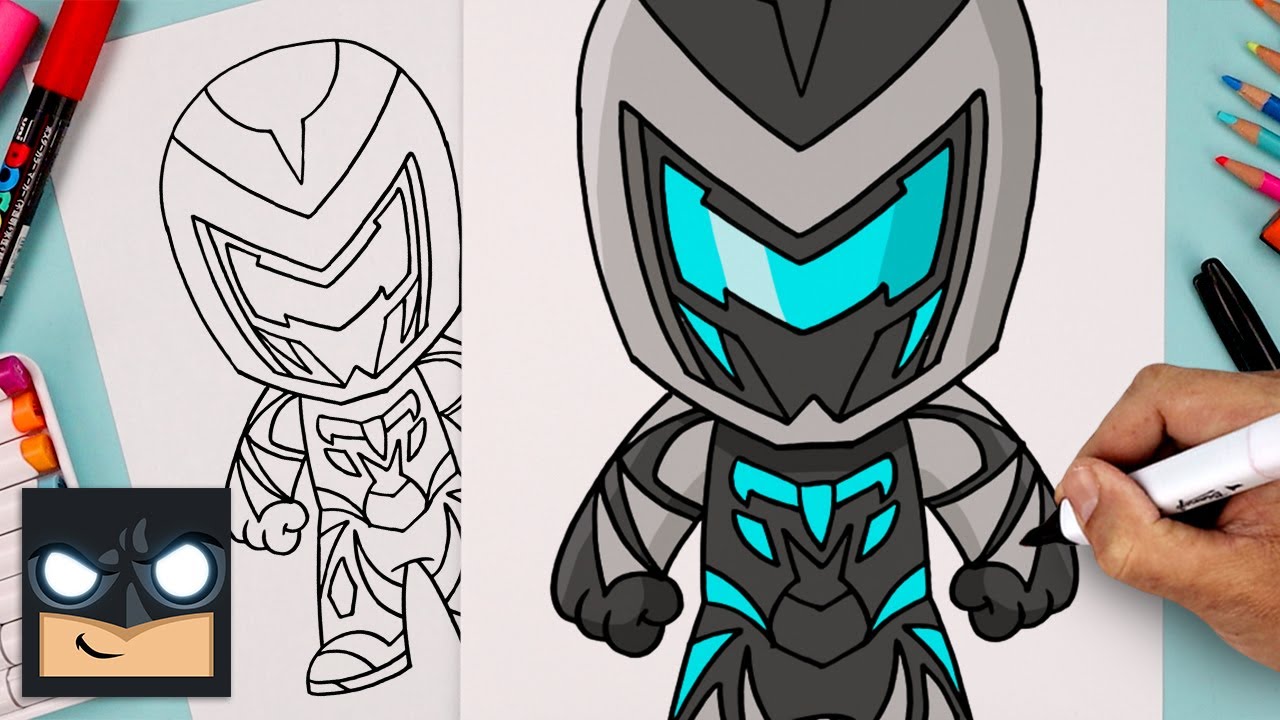 How To Draw Max Steel - YouTube