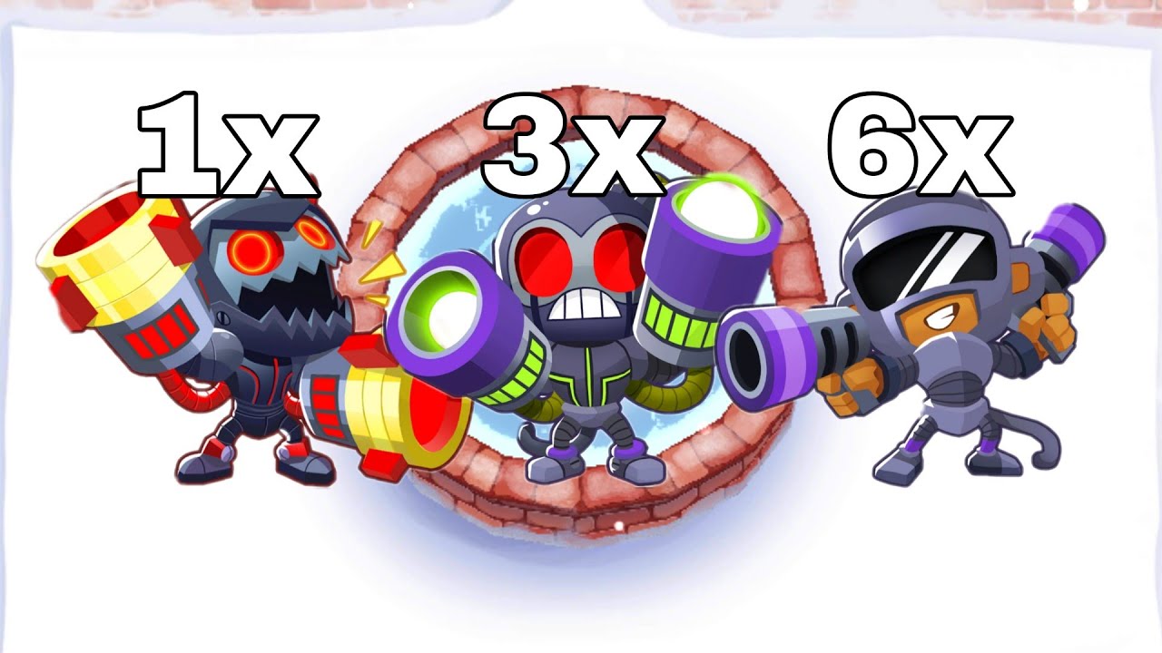 Btd6 1 anti bloon vs. 3 tech terrors vs. 6 robo monkeys - YouTube