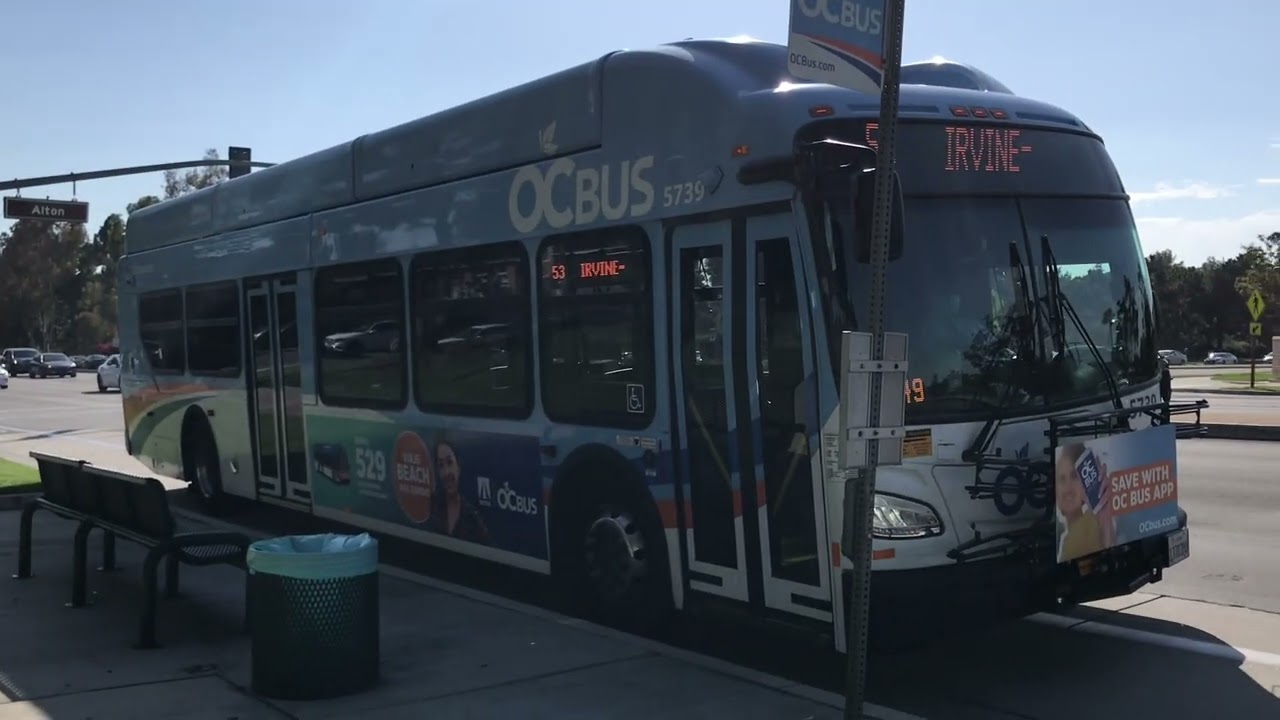 OCTA 2016 New Flyer XN40 #5739 - YouTube