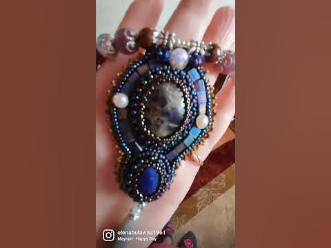 Колье на мемори-проволоке - YouTube
