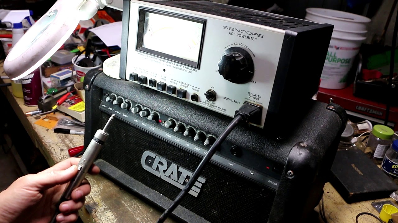 Crate GX1200H guitar amplifier - YouTube