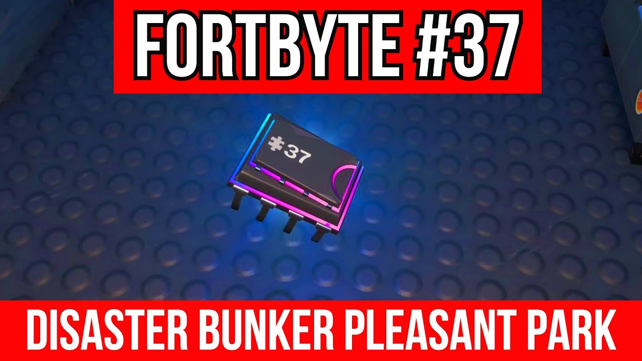 Fortbyte #37 Found Inside A Disaster Bunker Basement In Pleasant Park ...