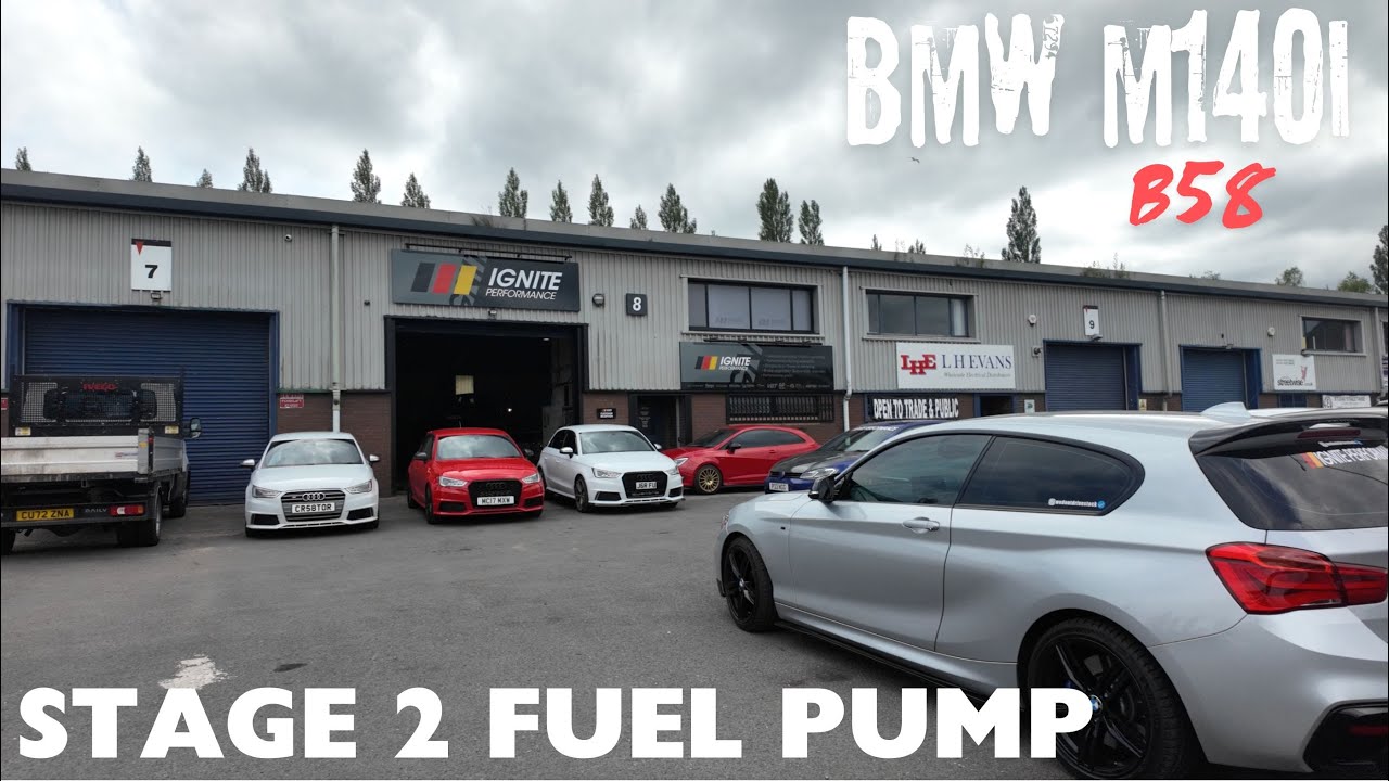 Bmw m140 dorch stage 2 fuel pump upgrade #bmw #bmwm140i - YouTube