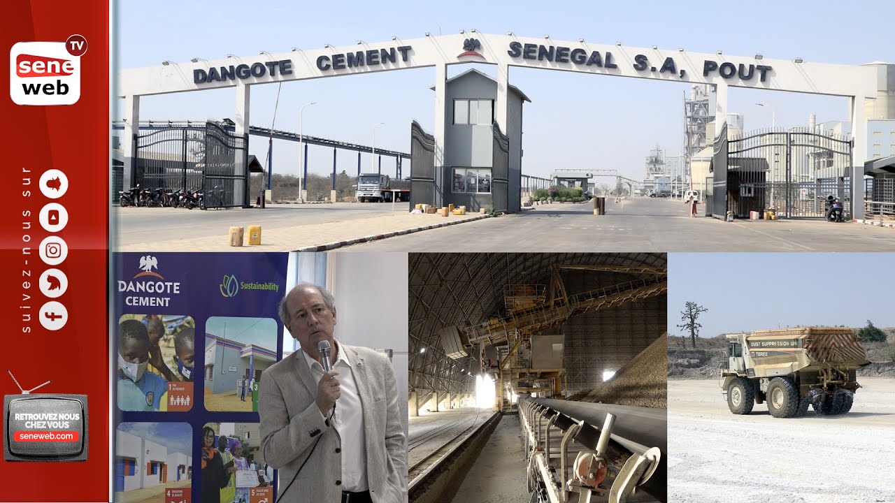 Dangote Ciment : Le nouvel essor de fabrication de ciment au Sénégal ...