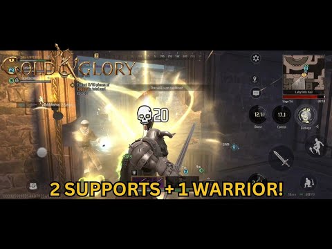 Gold and Glory: 2 Supports + 1 Warrior DOMINATES the Battlefield! - YouTube