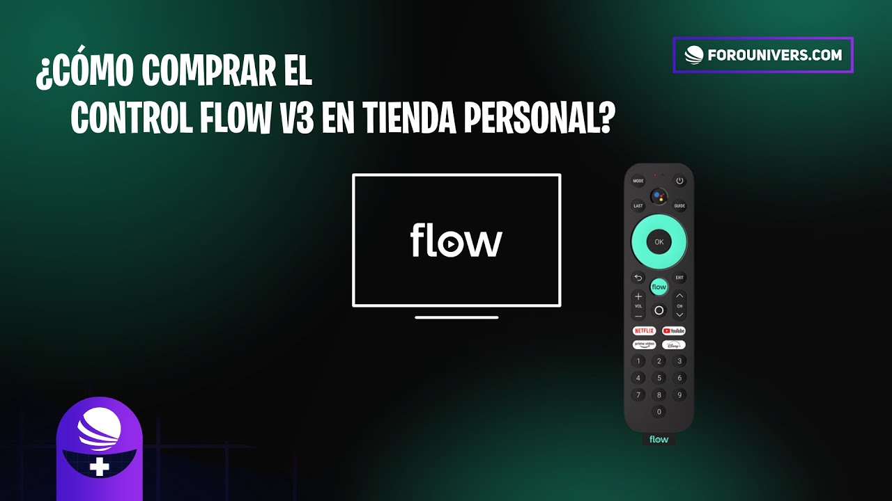 ¿Dónde comprar el control remoto Flow? Versión 3 [PASO A PASO] 🤩 - YouTube