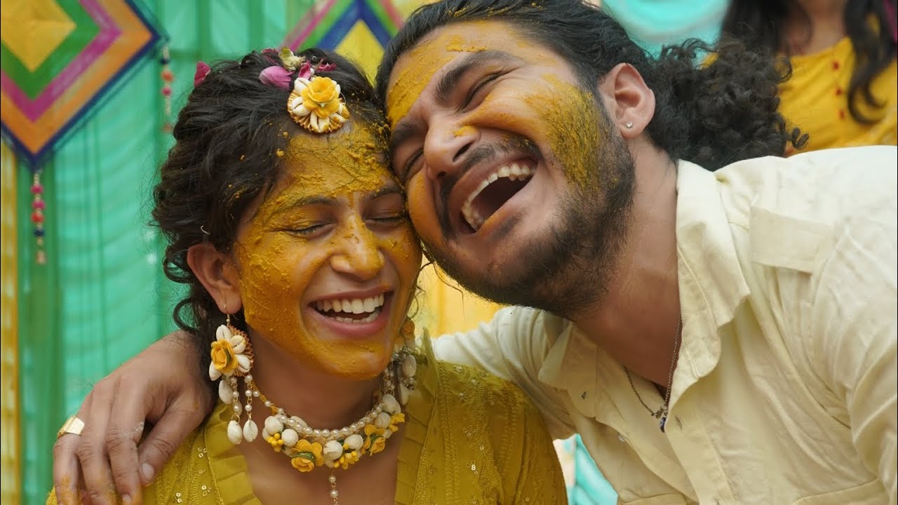 Simple and best Haldi ceremony 2023 | Haldi rasam | Chuda rasam ...