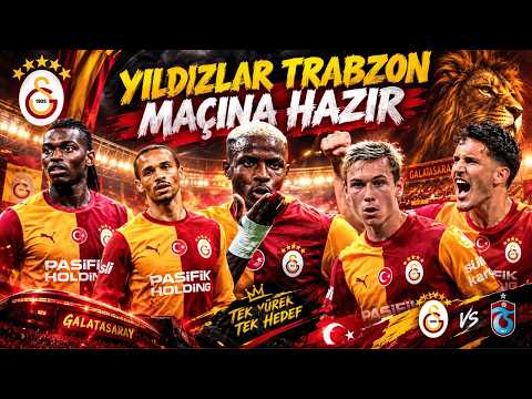 GALATASARAY HABERLERİ!TRABZONSPOR MAÇI HAZIRLIKLARI!OSIMHEN VE LEMINA SON DURUM?DİVAN KURULU TOPLANT