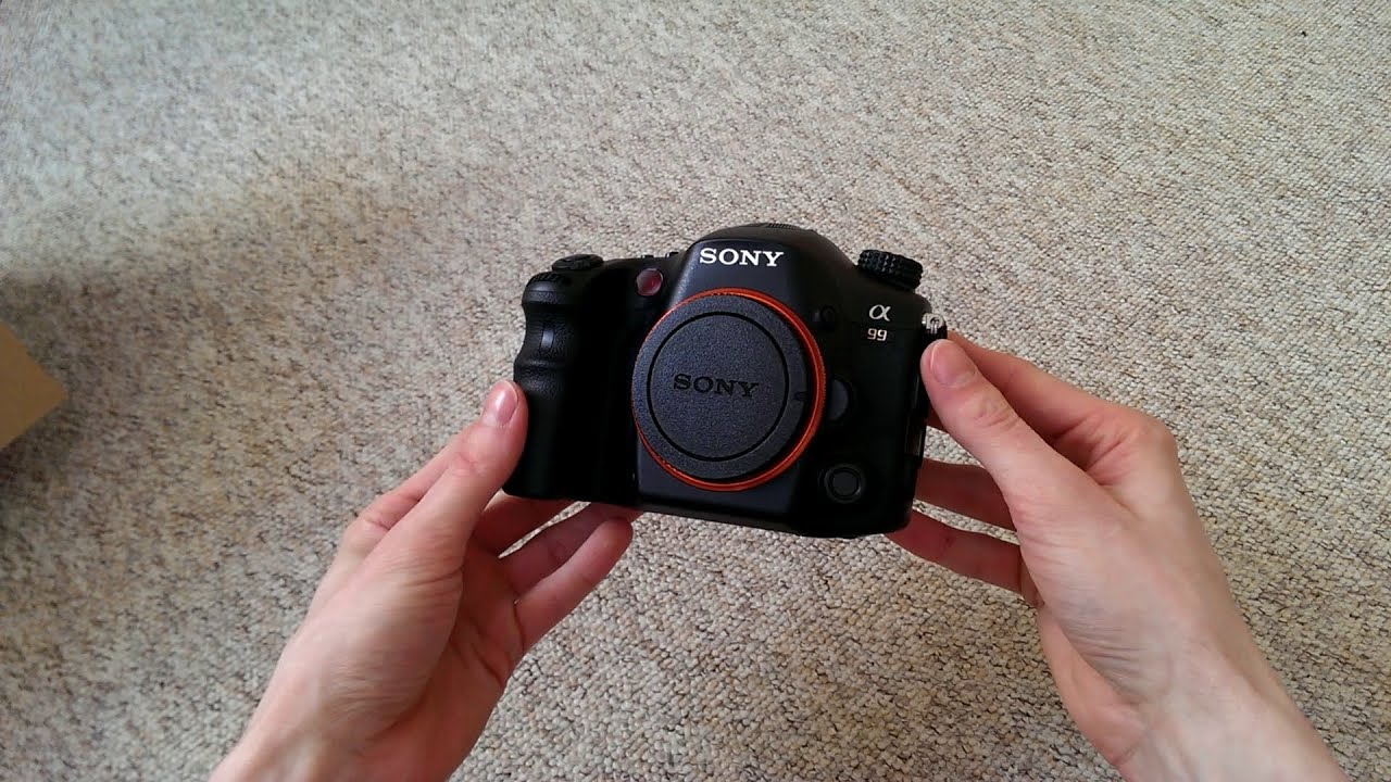 Sony Alpha 99 Unboxing (SLT-A99V) - YouTube