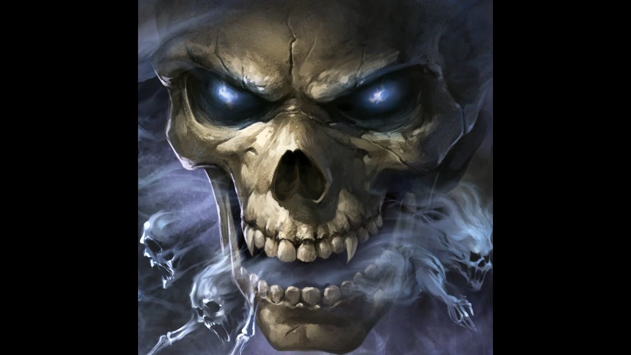 Skull special effects for video editing - YouTube