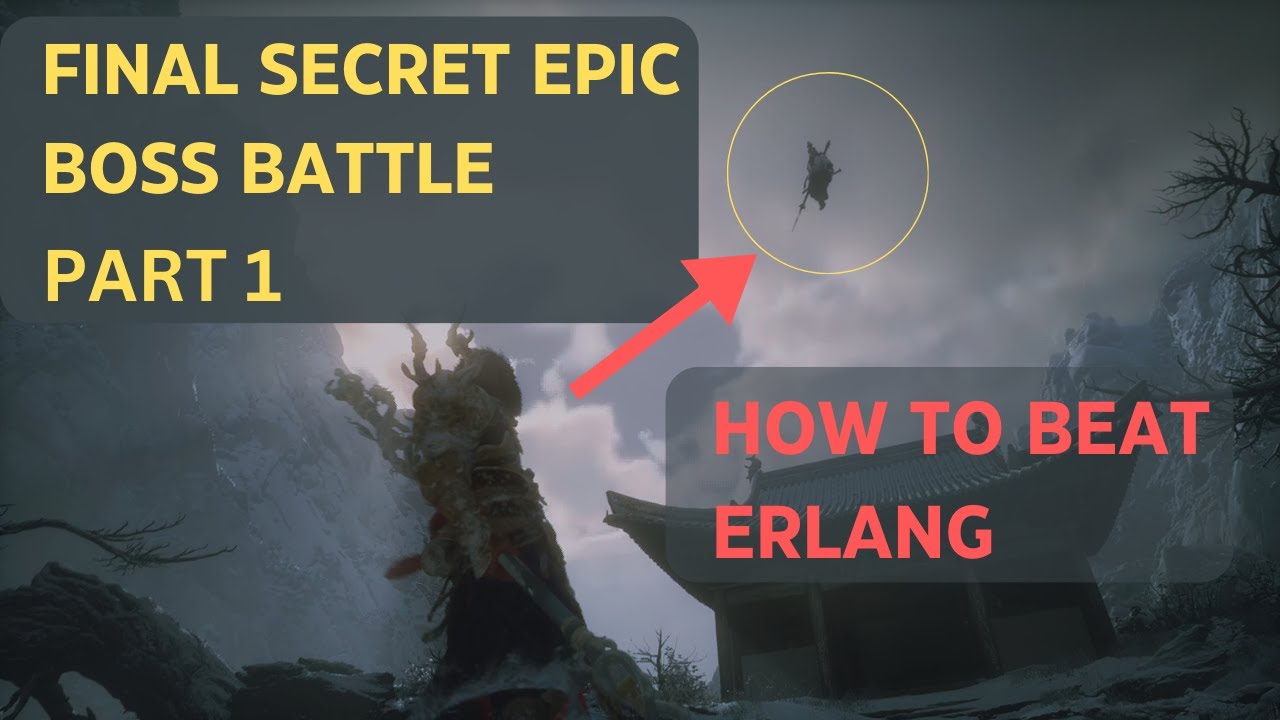 Black Myth Wukong - EPIC SECRET FINAL BOSS BATTLE - PART 1 (4K 60FPS ...