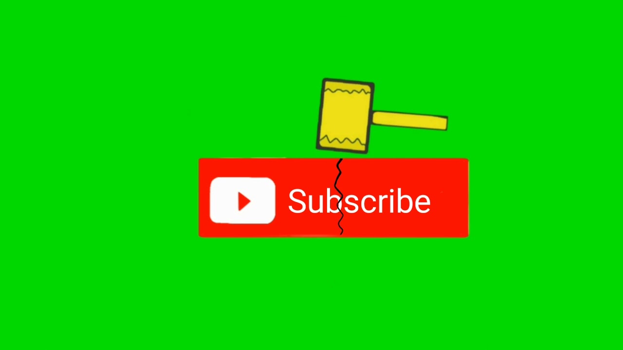 Effect Chroma Key Subscribe - YouTube