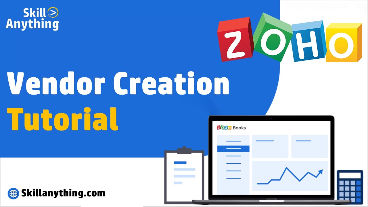 How to Create Vendors in Zoho Books - Learn about Zoho Book - YouTube