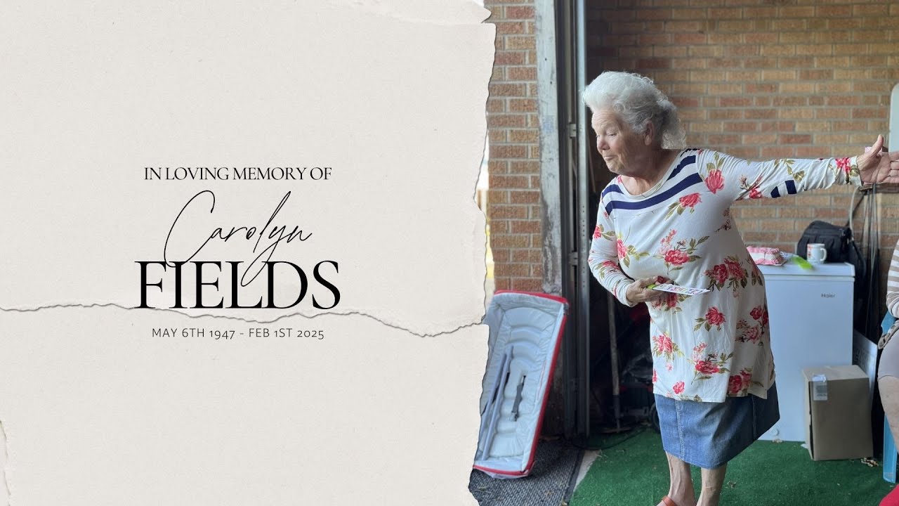 Sis. Carolyn Fields' Funeral Service - YouTube