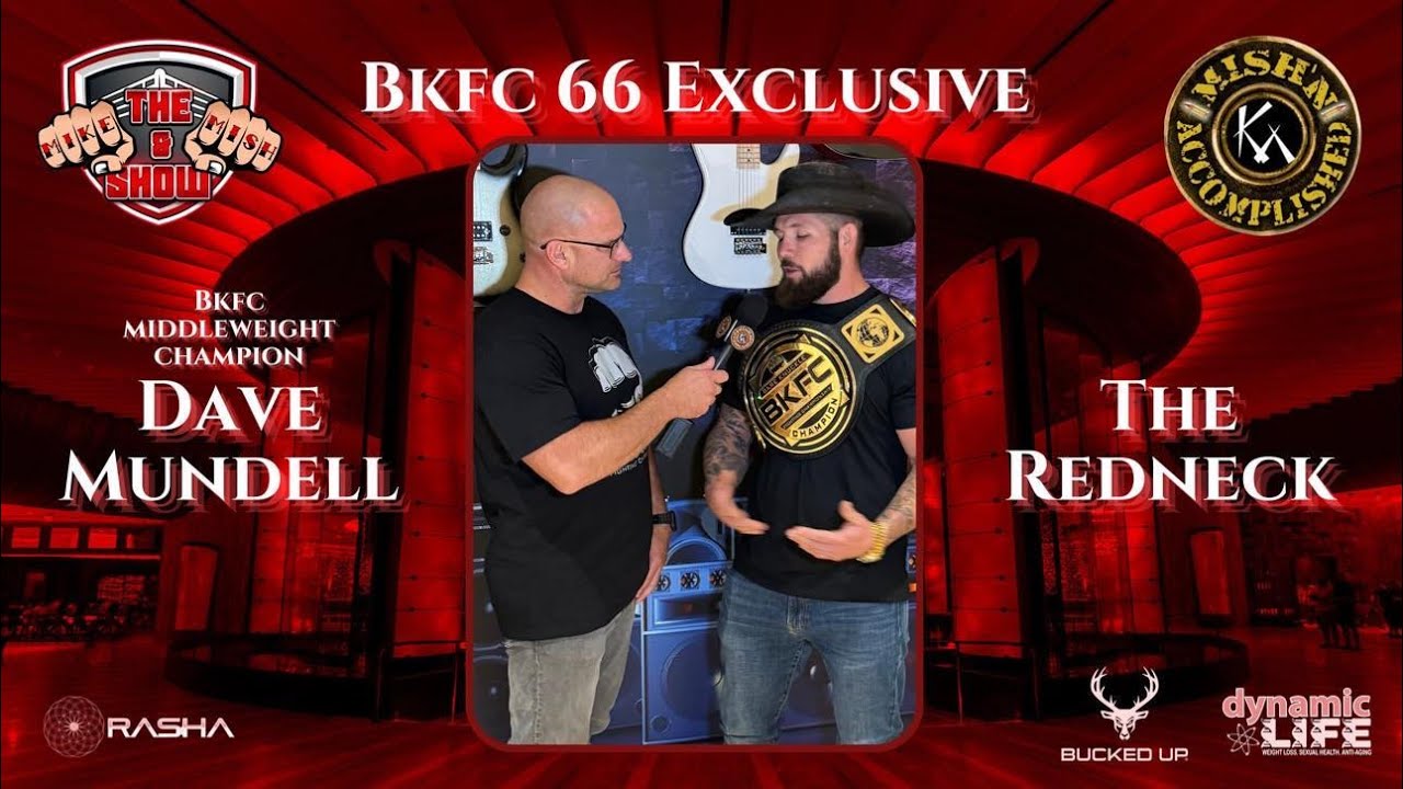 BKFC Middleweight Champ, Dave Mundell, says BKFC UK Champ, Danny ...