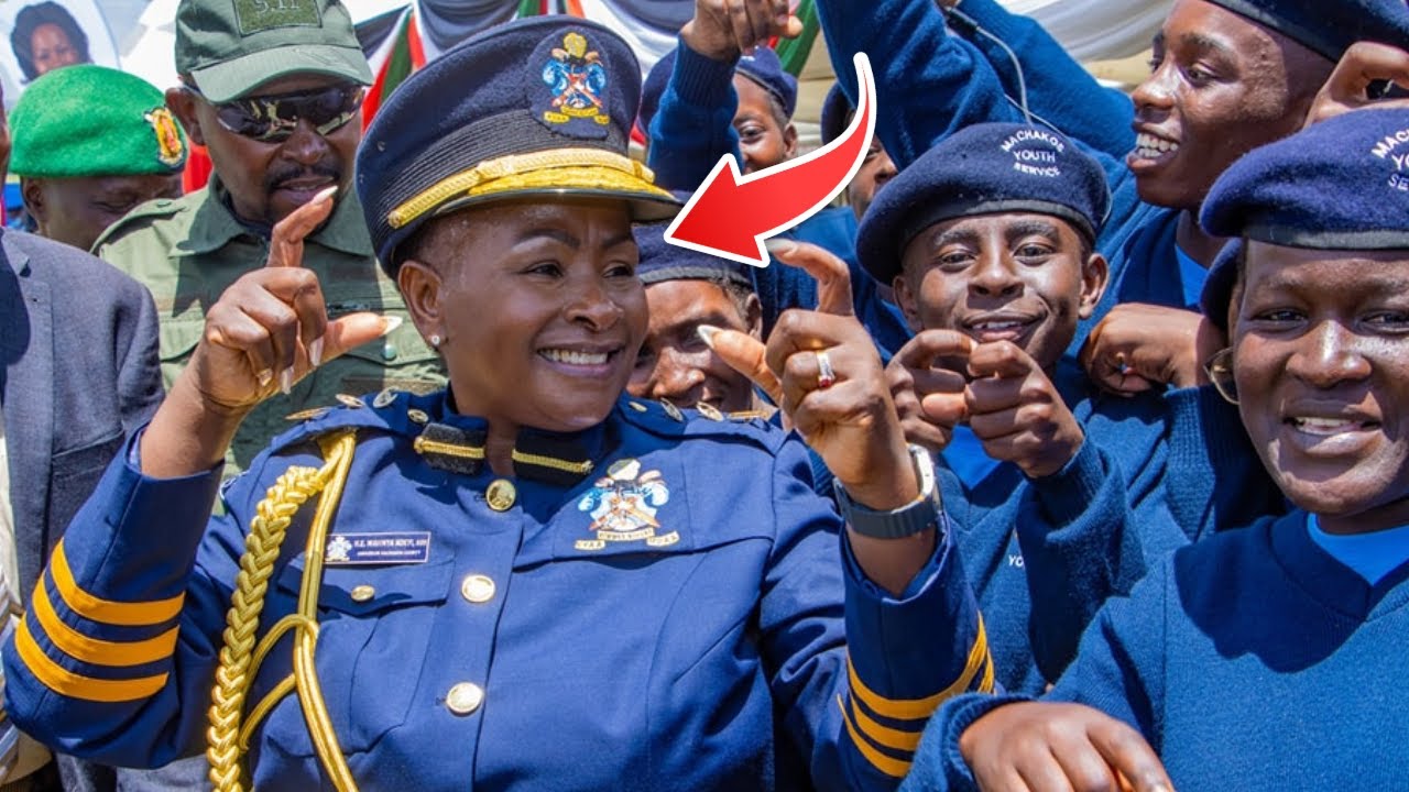 Machakos governor Wavinya Ndeti dancing to "Mapangale" song after ...