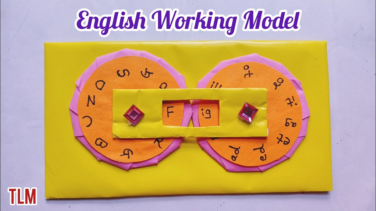 English TLM| Word Family English Working Model| English Word Family TLM ...