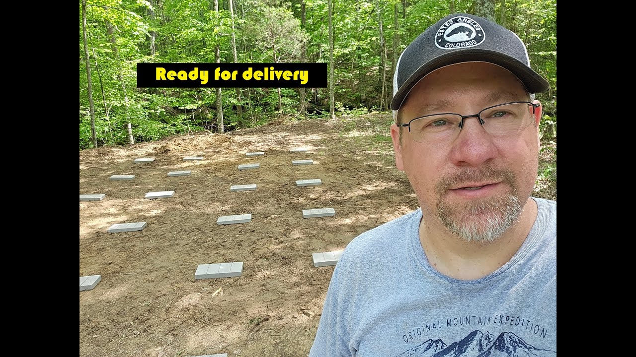Off Grid Shed to Cabin Prepping the cabin site - YouTube
