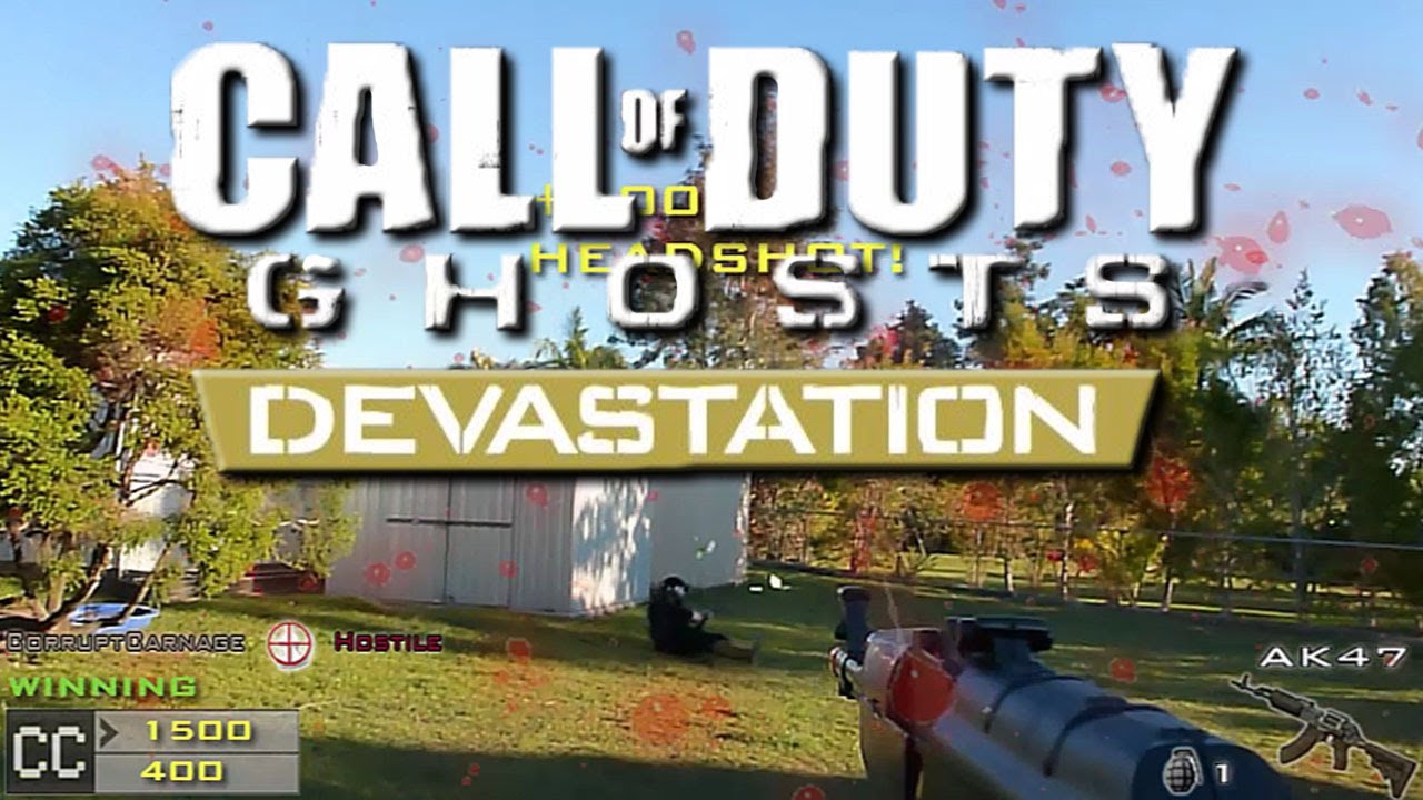 Real Life Call of Duty Ghosts - DEVASTATION MAP PACK - YouTube