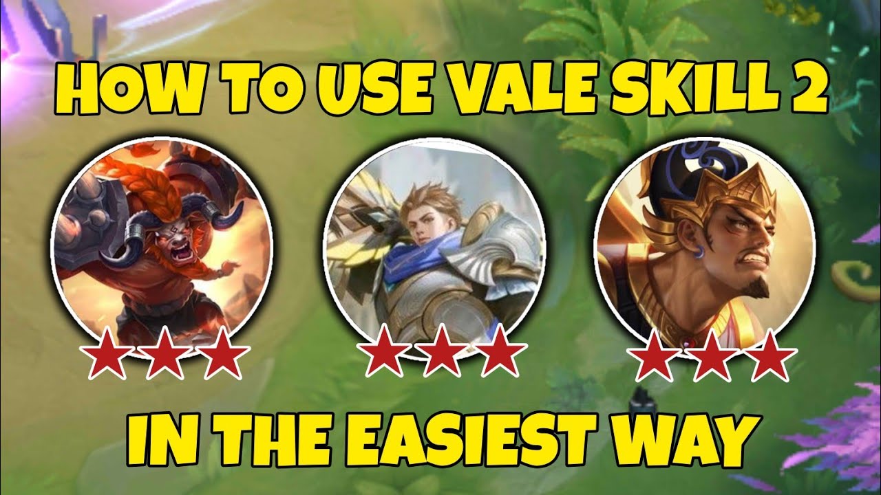 HOW TO USE VALE SKILL 2 | MAGIC CHESS BEST LINEUP - YouTube