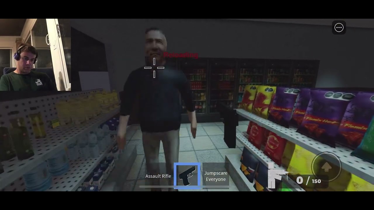 Getting hunted by a serial killer at a gas station (Roblox) - YouTube