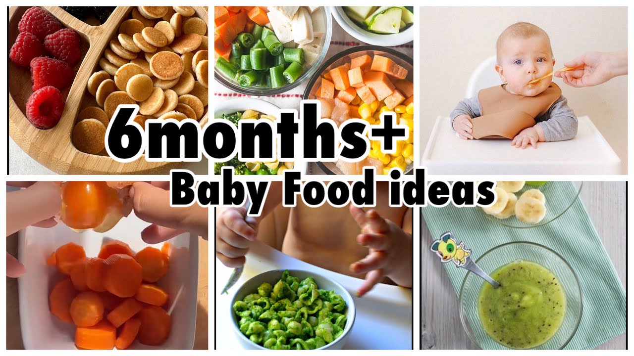 Baby food ideas | 6month+ baby food ideas - YouTube