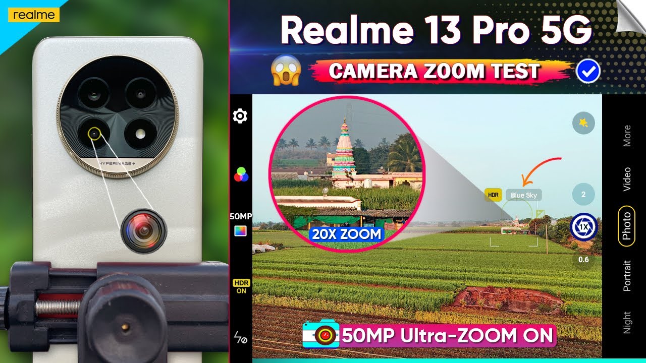 Realme 13 Pro 5g Camera Zoom Test | 50MP - 20X Camera Video Test ...