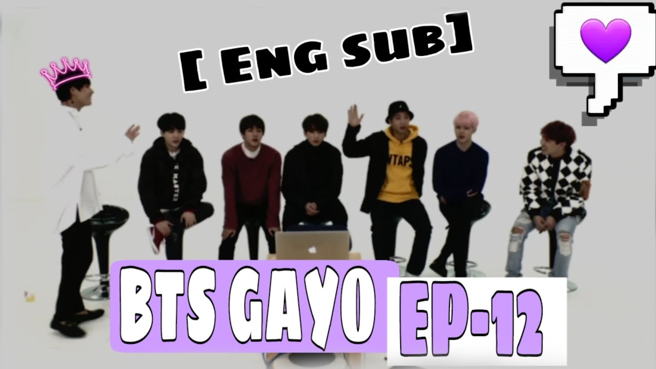 BTS GAYO EP- 12 ( eng sub ) [ NEW SHOW ] 💯 - YouTube