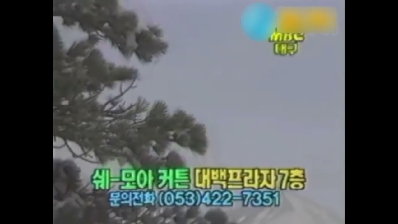 대구MBC ID - 소나무 (1993년) - YouTube