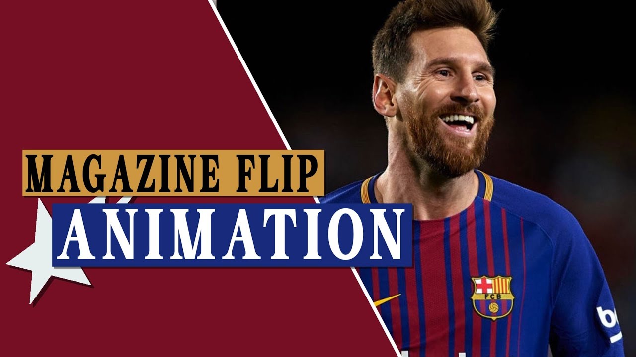 3D magazine flip effect tutorial - YouTube