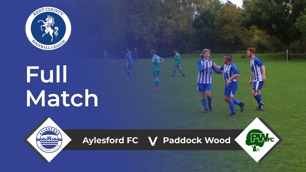 FULL MATCH | Aylesford FC vs Paddock Wood FC (4-0) | Kent County ...