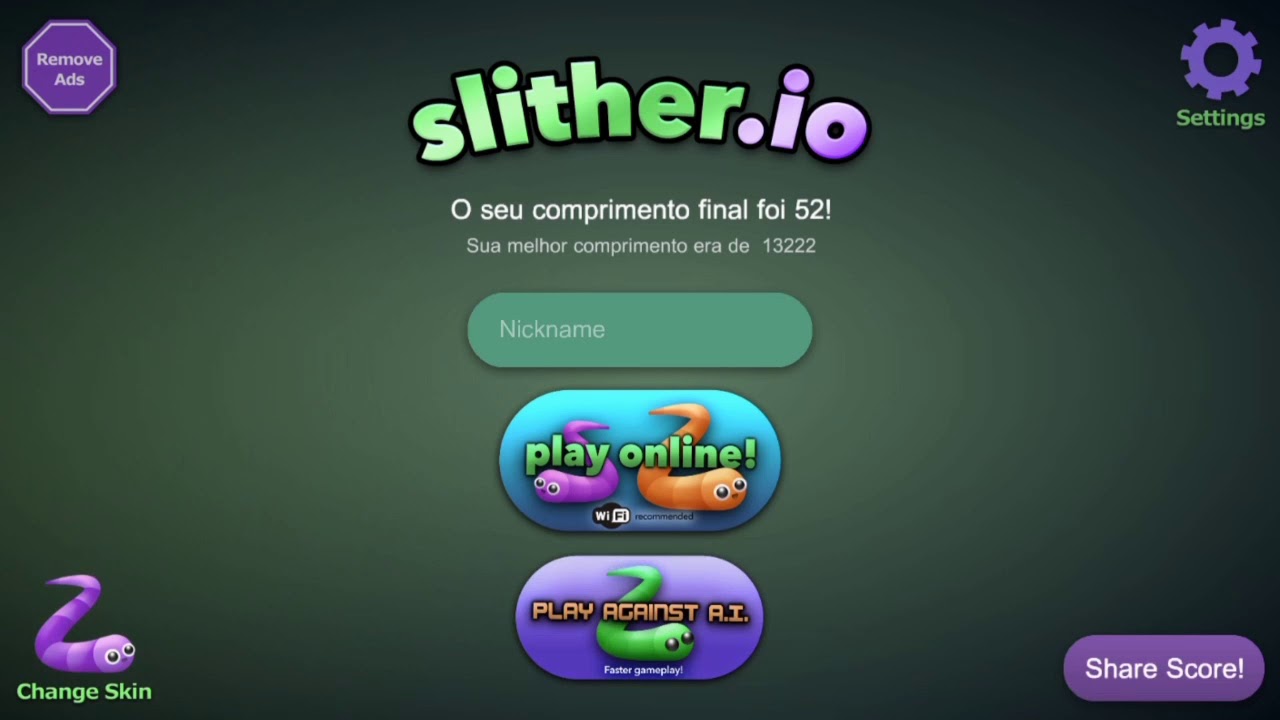 Slitherio Gameplay - YouTube