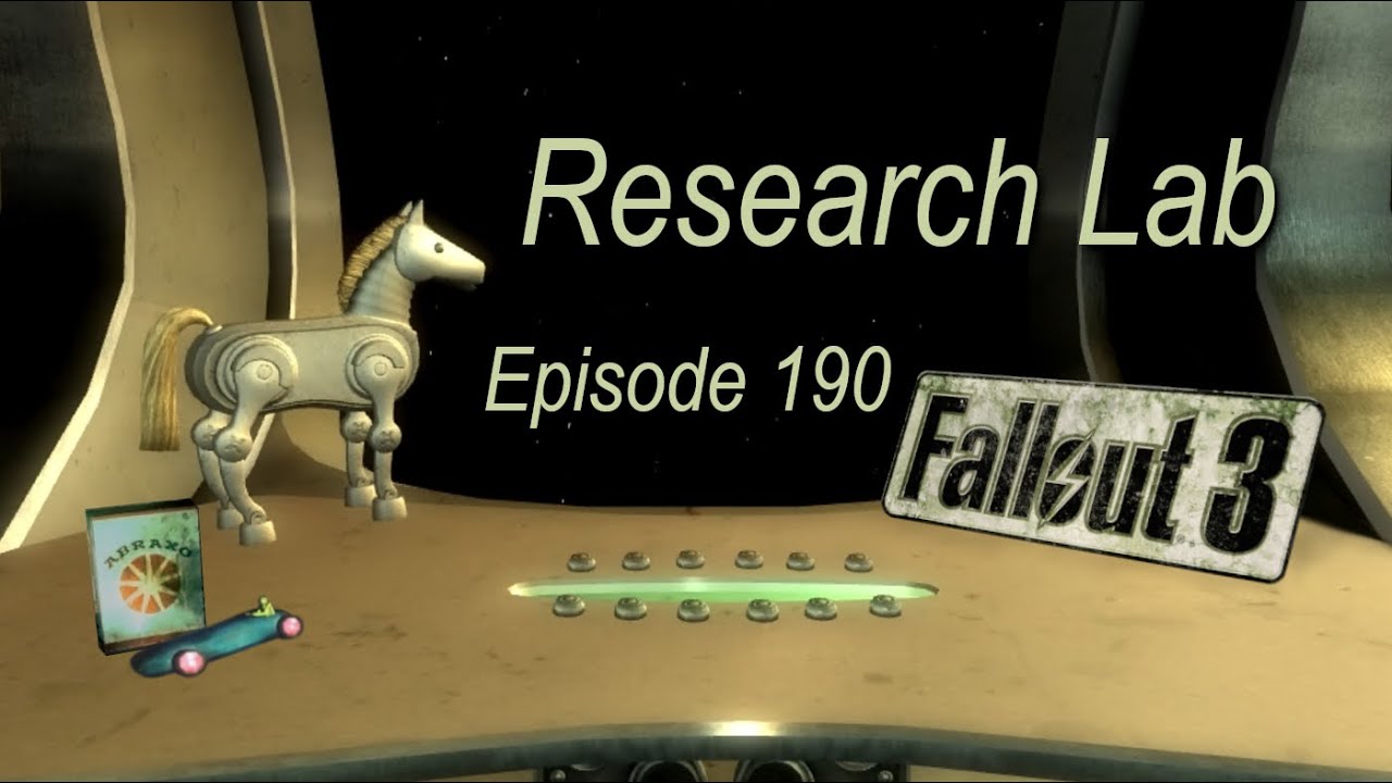 Research Lab FALLOUT 3 ep190 Mothership Zeta DLC Buttercup invasion? PC ...