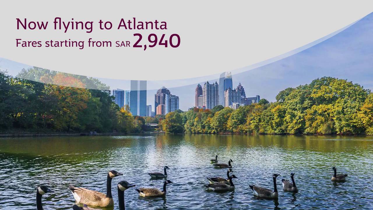 Flying to Atlanta - Qatar Airways - YouTube