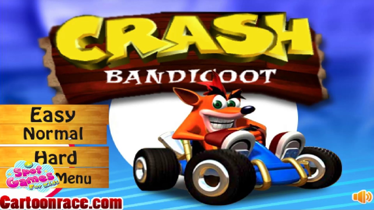 Crash Bandicoot 3D video Gameplay | Spot games for Kids - YouTube
