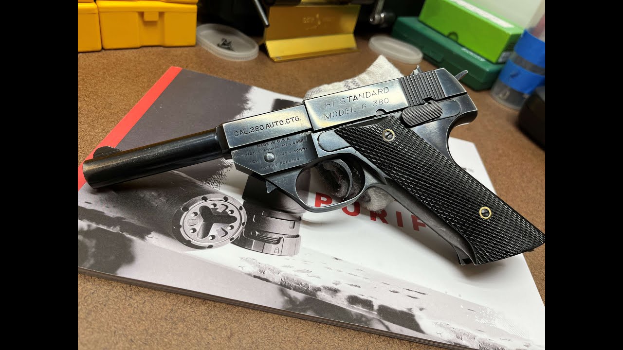HIGH STANDARD MODEL G .380 AUTO RANGE TIME! - YouTube