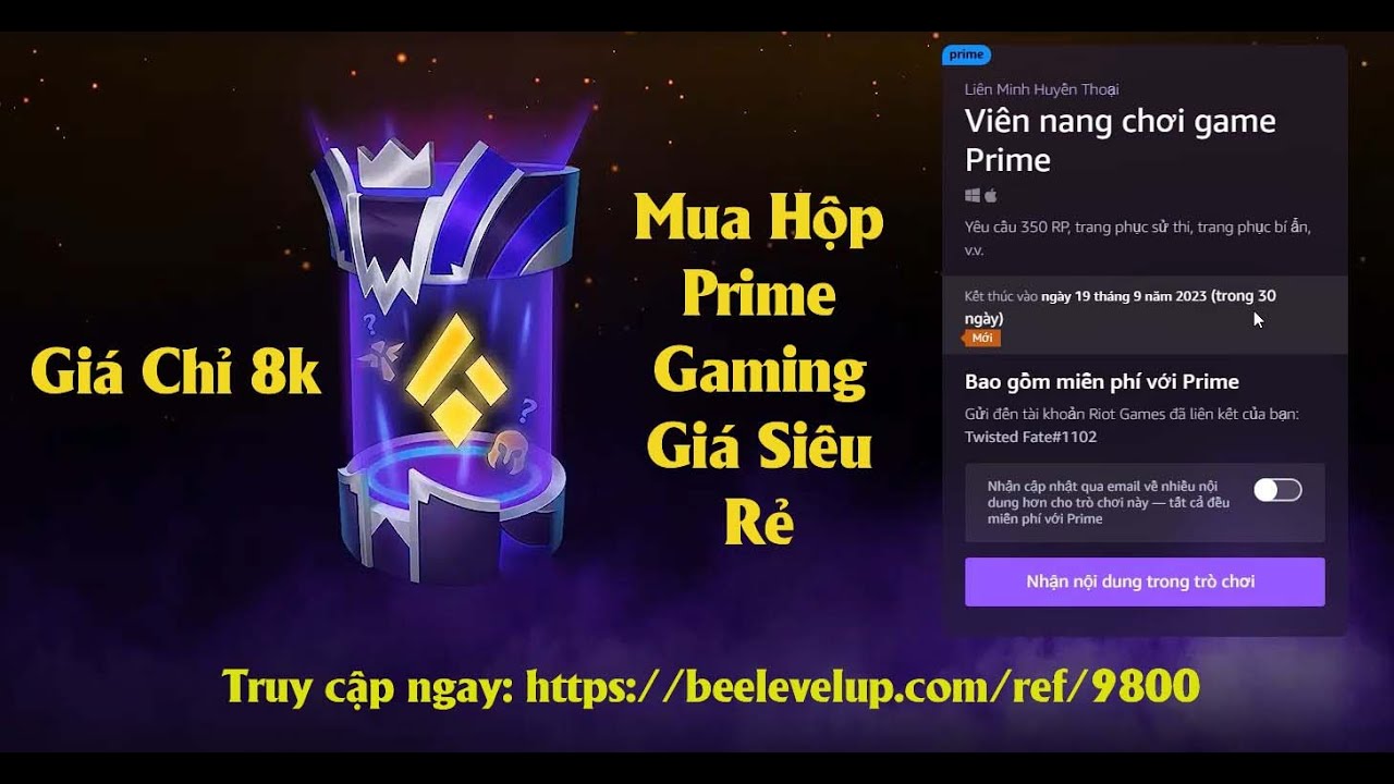 [LMHT] Review Chế Độ Clash Aram Và Hướng Dẫn Mua Hộp Prime Gaming Giá ...