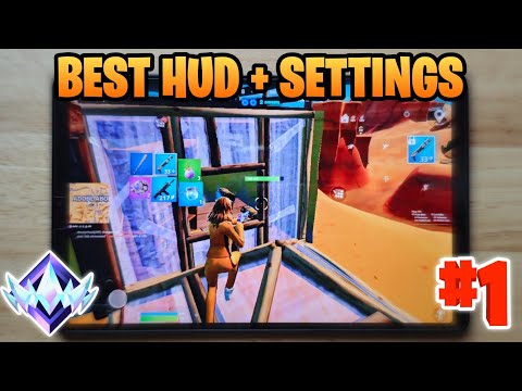 The Best HUD + Settings For Fortnite Mobile! (Go From Noob To PRO)