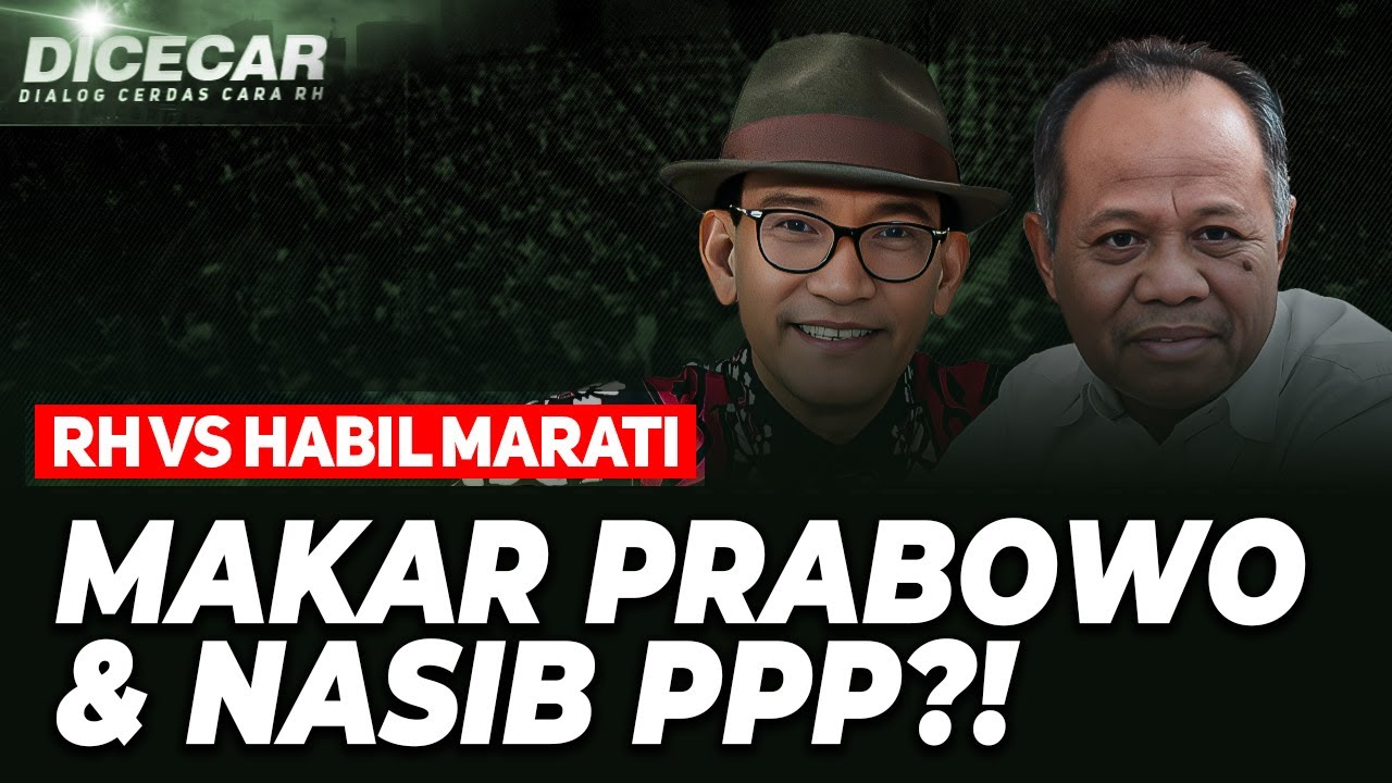 🔴LIVE! MAKAR PRABOWO & NASIB PPP?! POLITISI SENIOR HABIL MARATI BLAK ...