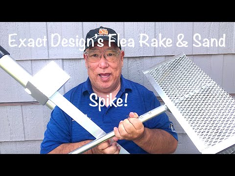 My "Exact" Review on Sand Spike & Flea Rake by Exact Designs! - YouTube