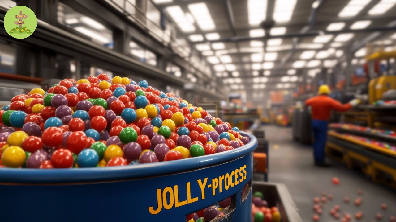 Candy Mega Factory: Processing Millions of Candies Using Modern ...
