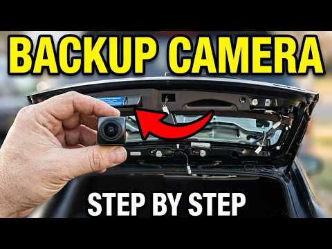 BACKUP CAMERA INSTALLATION--Hyundai Santa Fe Sport 2013--2018 (Step by Step)