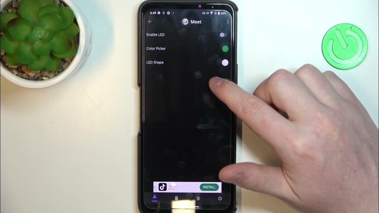 How to Set Up Custom LED Lamp Notifications for Apps on ASUS ROG Phone 7 - NotifyBuddy App - YouTube